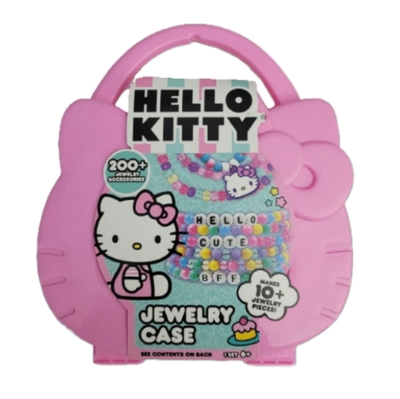 Sanrio | Toys | Nwt Hello Kitty Jewery Case And Bracelet Making Kit ...